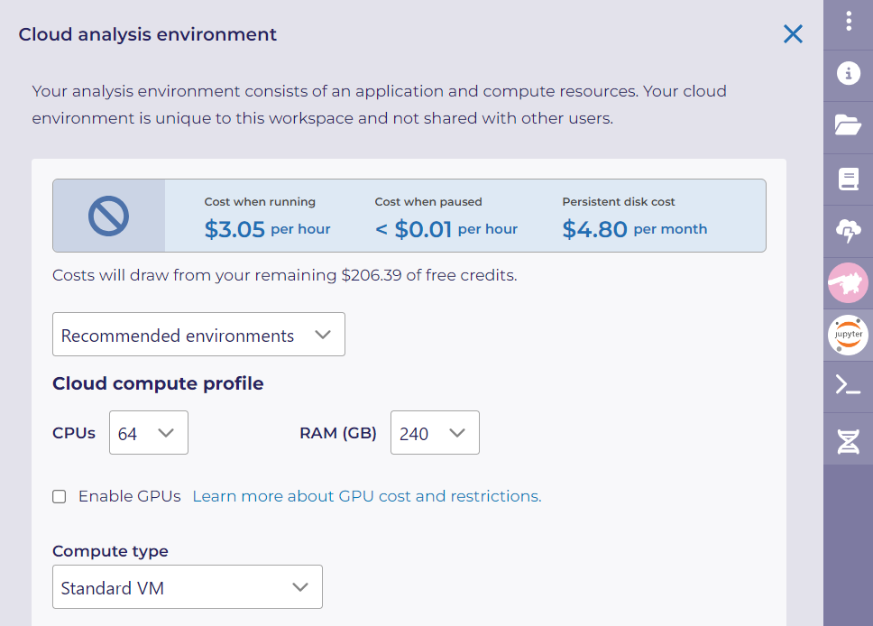 Using Customizing And Optimizing Jupyter Cloud Environments User Support