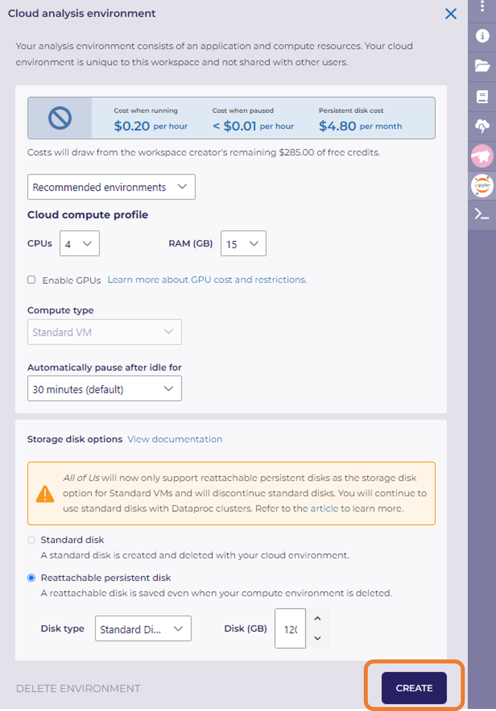 Using Customizing And Optimizing Jupyter Cloud Environments User Support